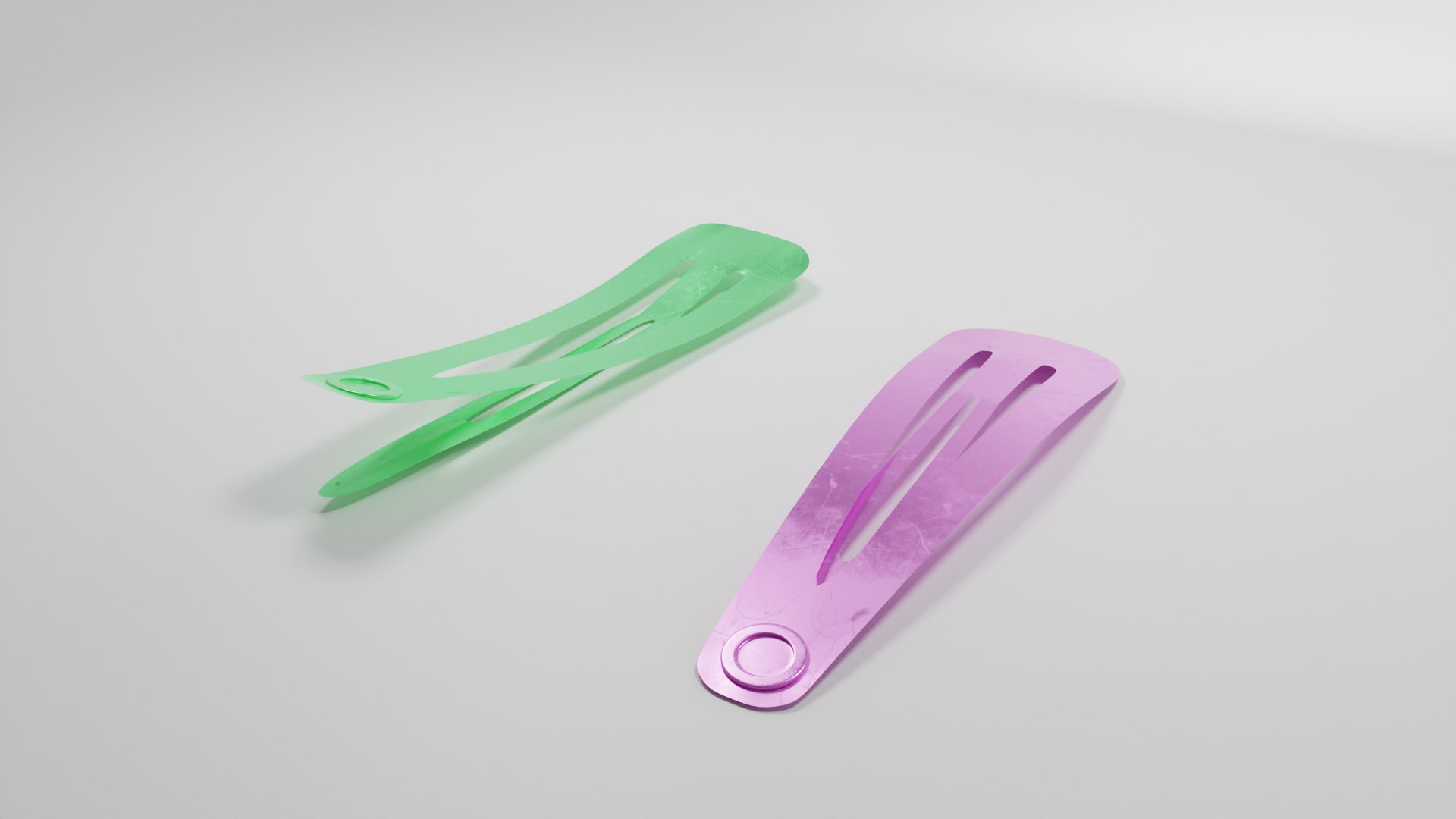 3D Metal Hair Pin Clip Retro 3D Model - TurboSquid 1989147