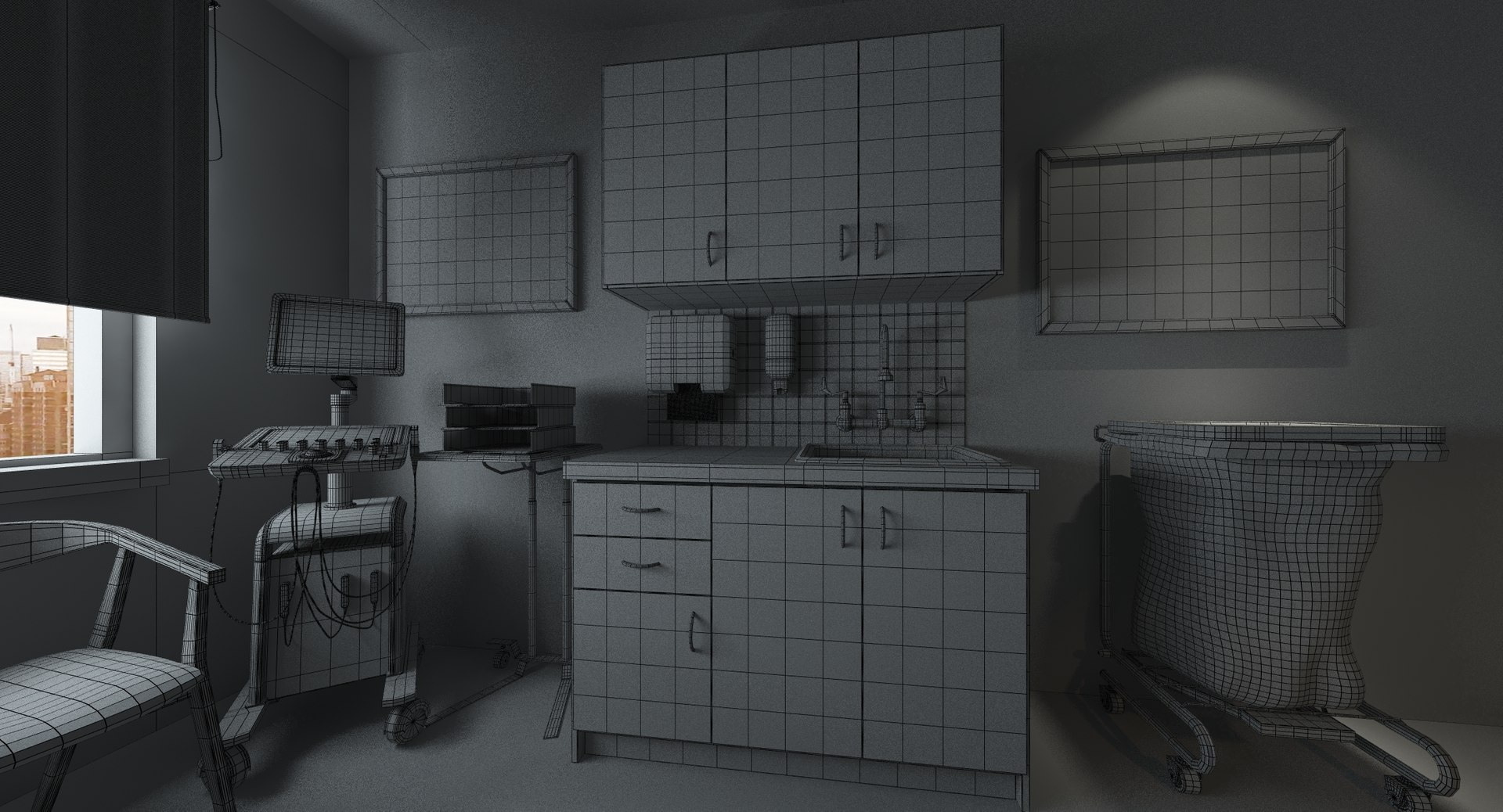 Exam room classic 3D model - TurboSquid 1377657