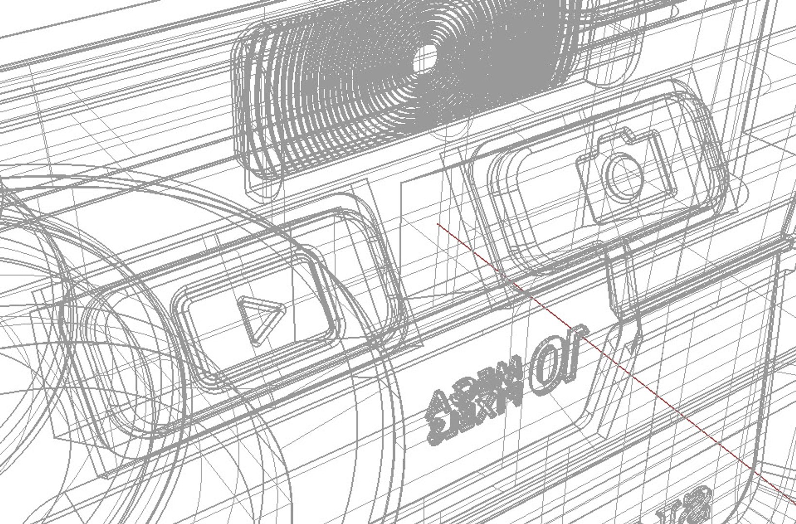 3d 3dm slimline 10 mega-pixels digital camera