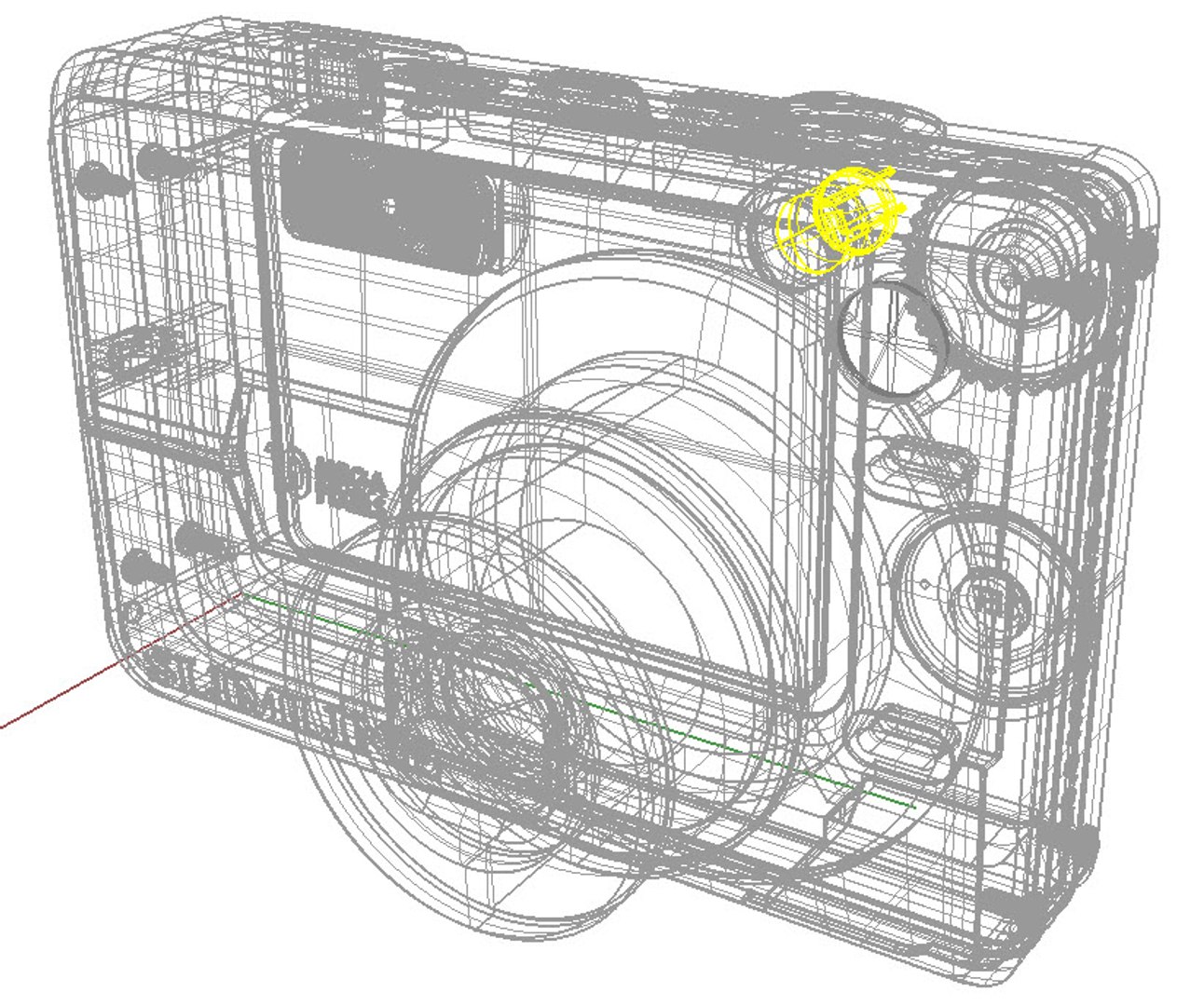 3d 3dm slimline 10 mega-pixels digital camera