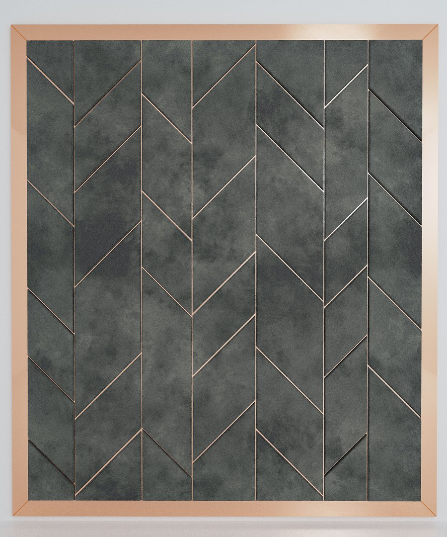 Soft wall panel decorative 3D model - TurboSquid 1799008