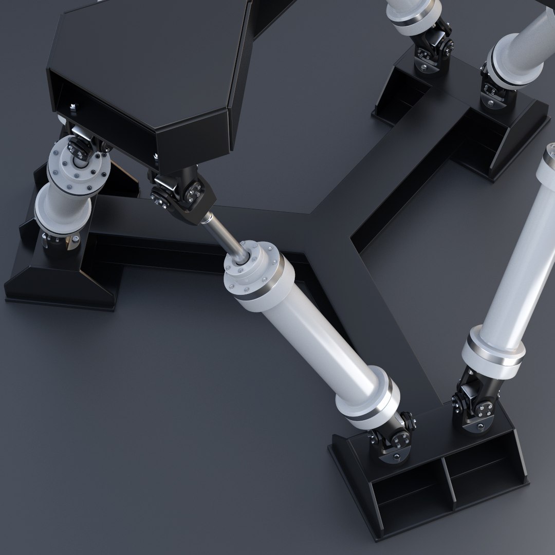 3d hydraulic stand model
