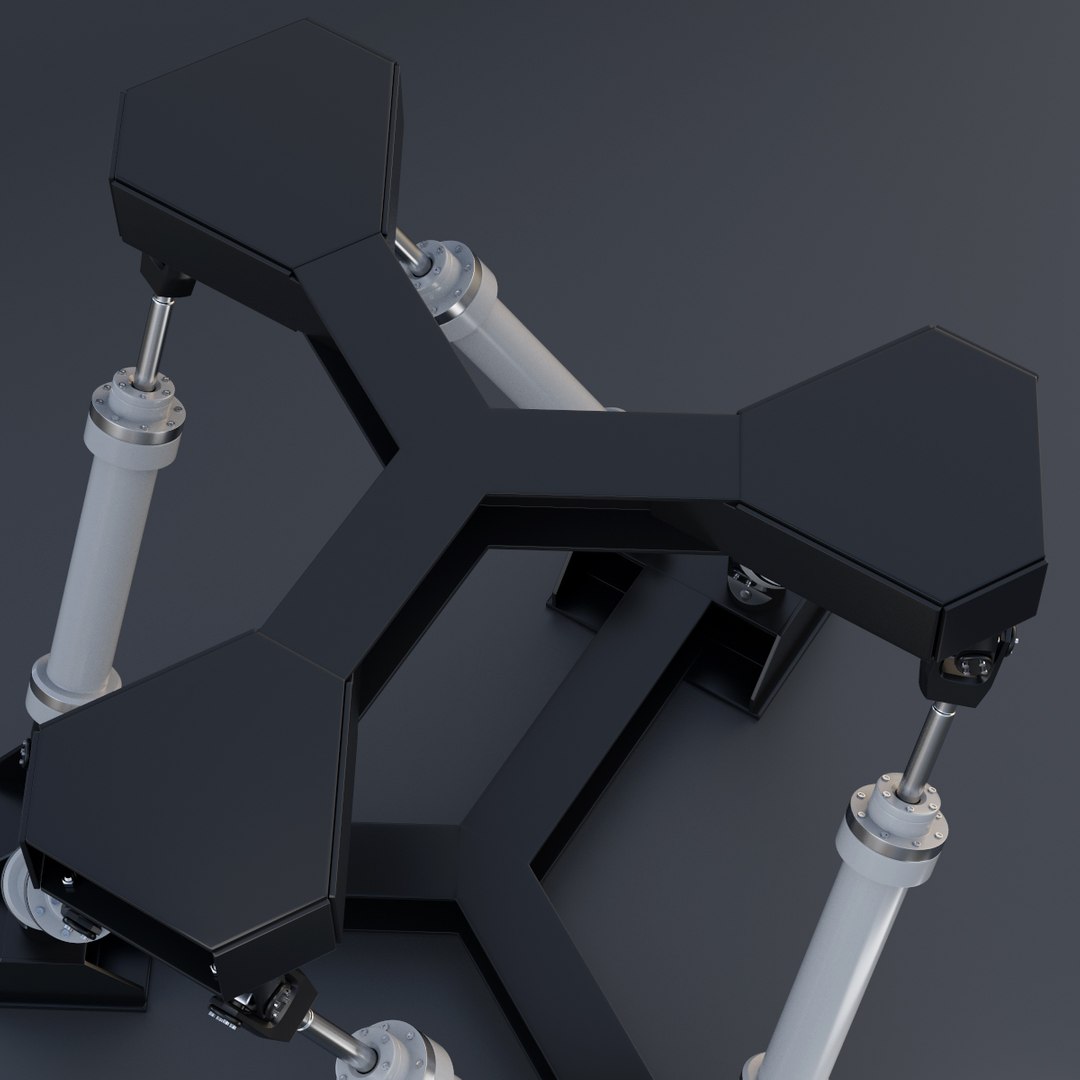 3d hydraulic stand model
