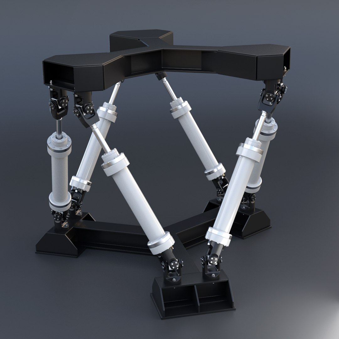 3d hydraulic stand model