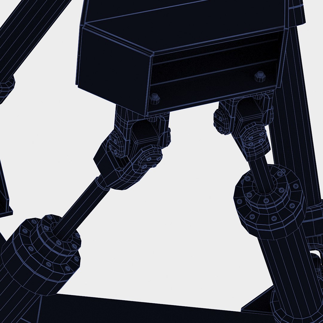3d hydraulic stand model