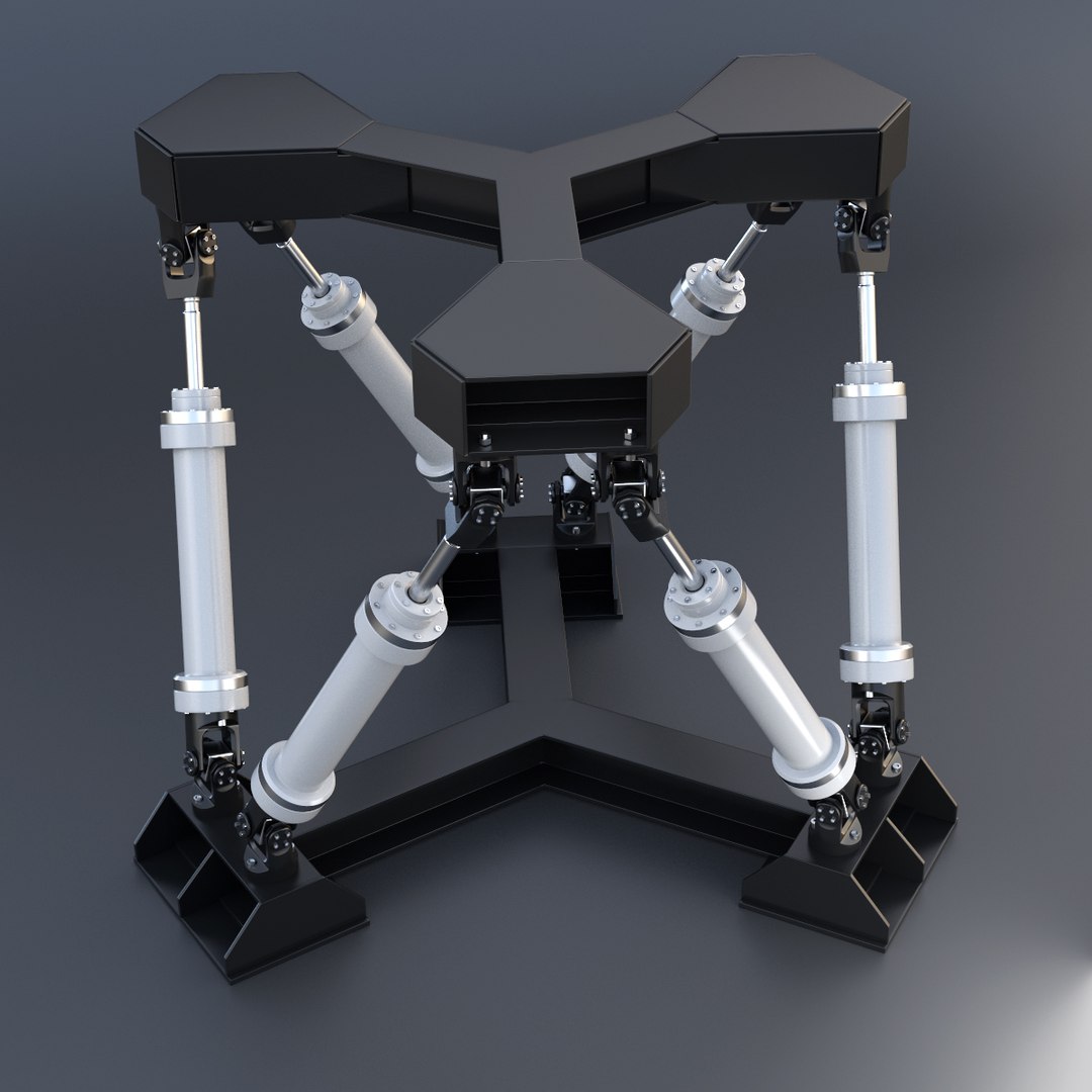 3d hydraulic stand model