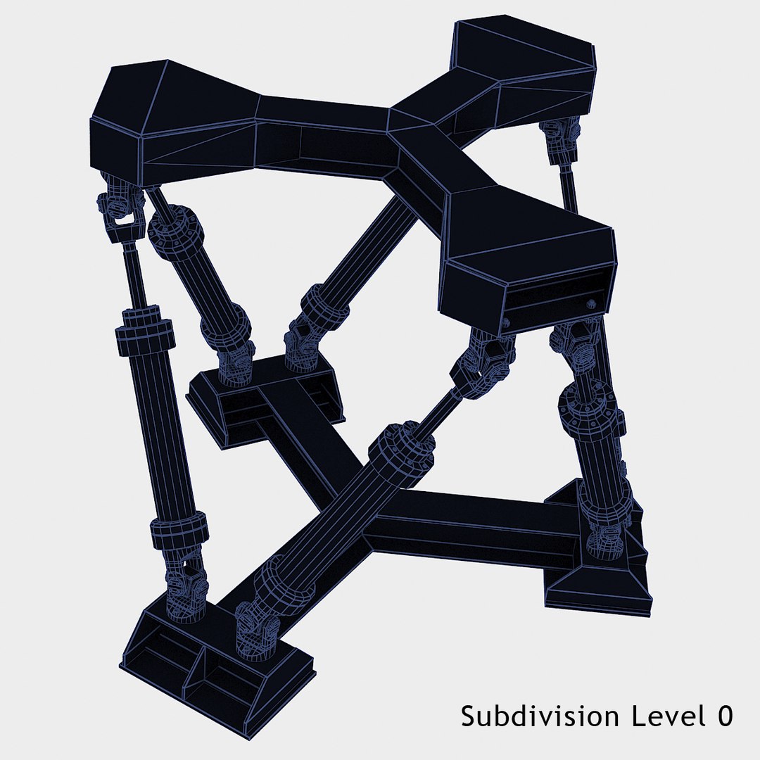 3d hydraulic stand model