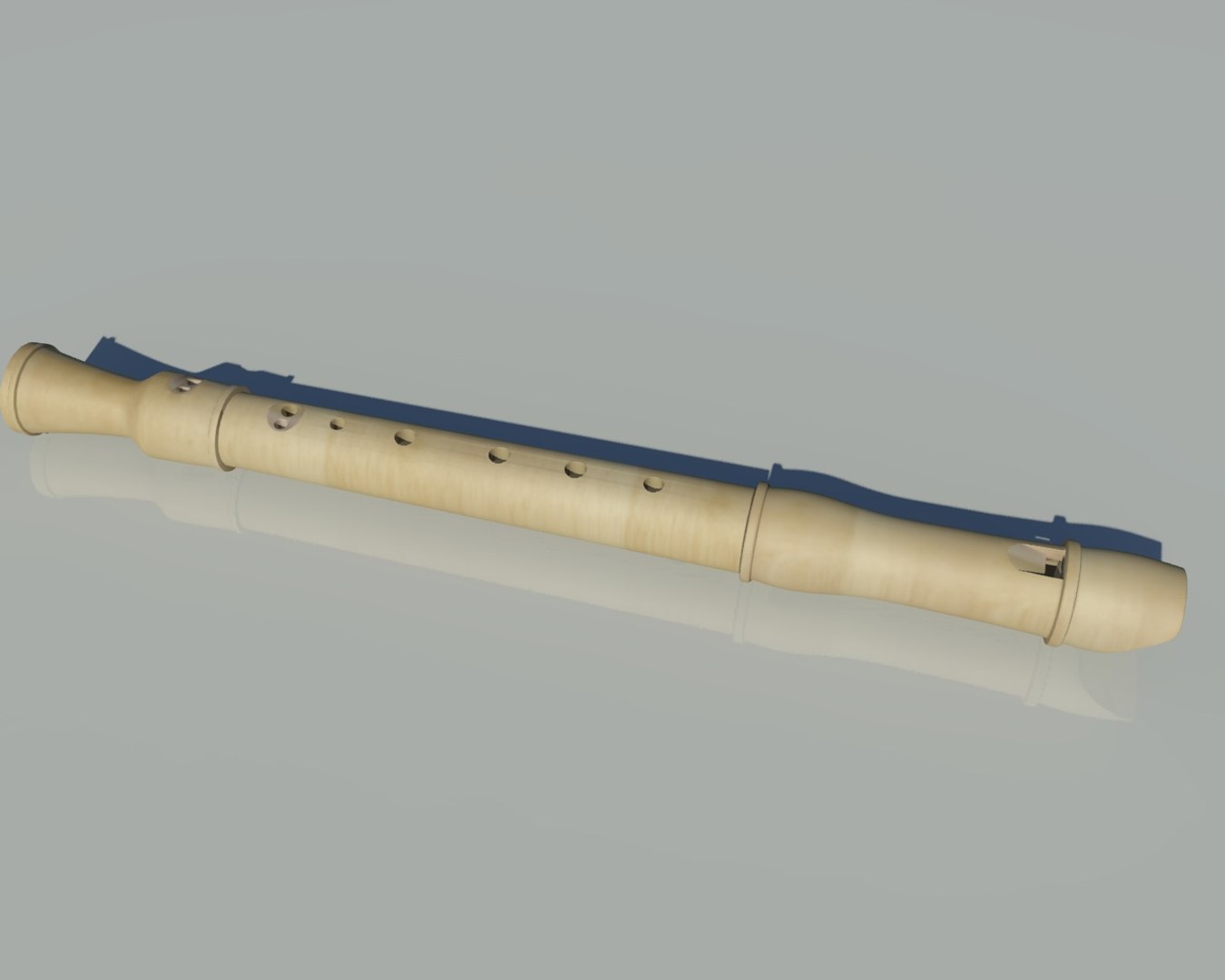 3d Model Mollenhauer Recorder
