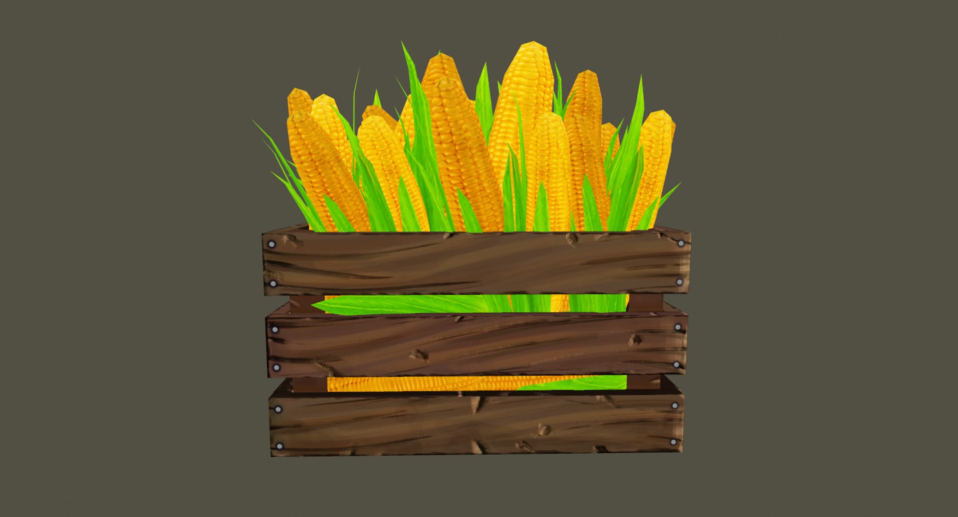 crate corn obj
