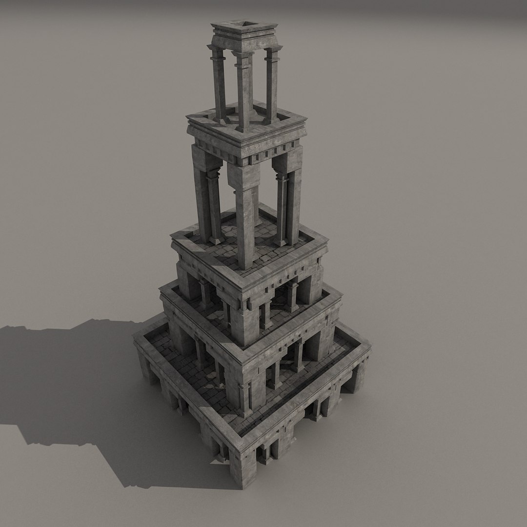 Ancient Fantasy Building Max