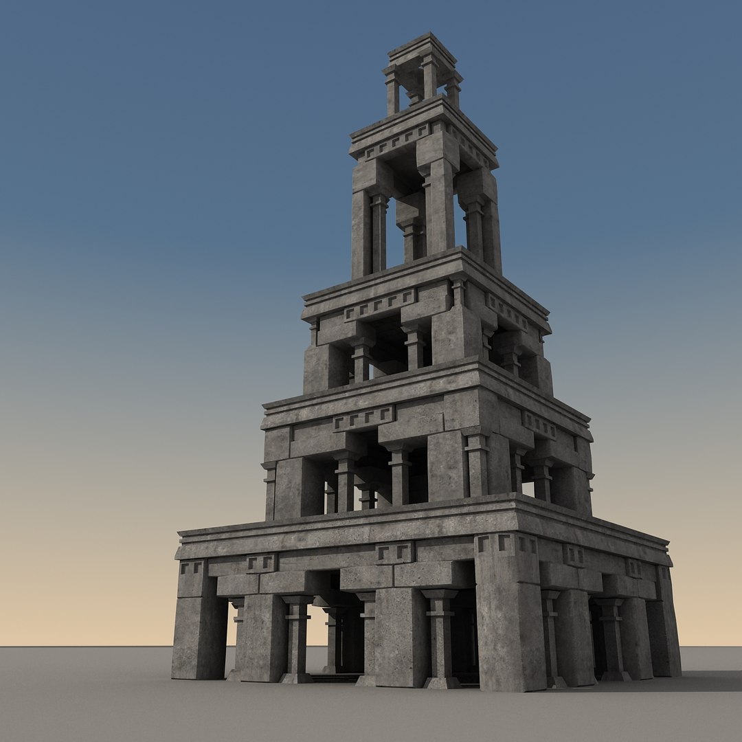 Ancient Fantasy Building Max