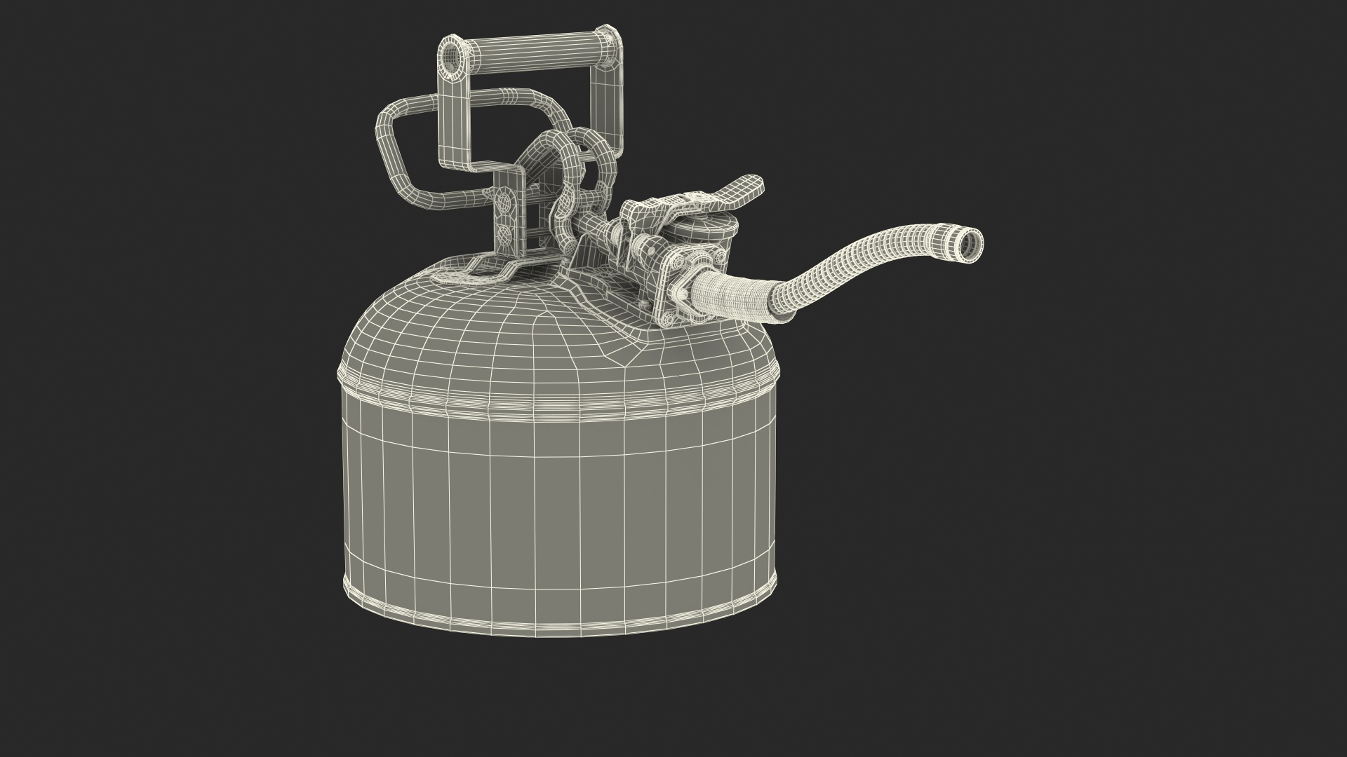 3D Safety Fuel Can One Gallon Blue - TurboSquid 1934946