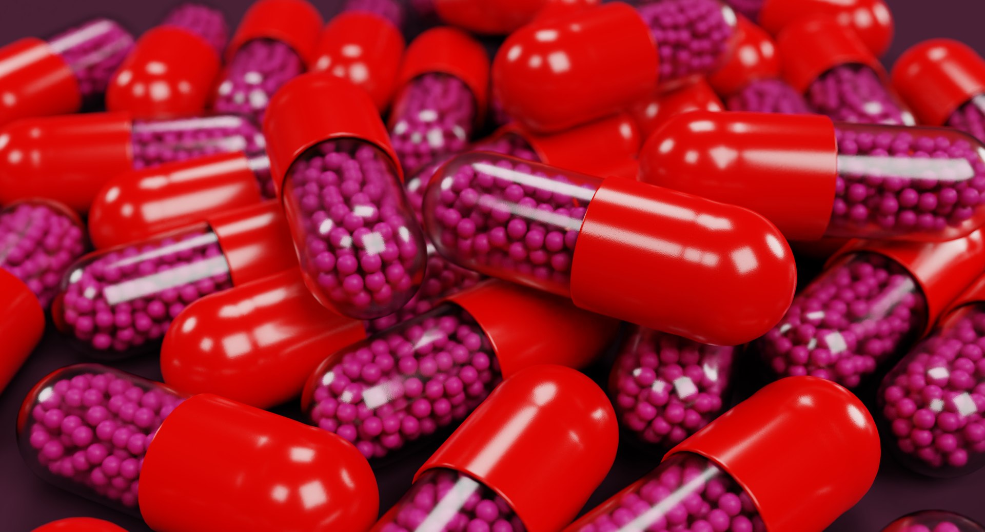Pills Colored 3D Model - TurboSquid 2198761