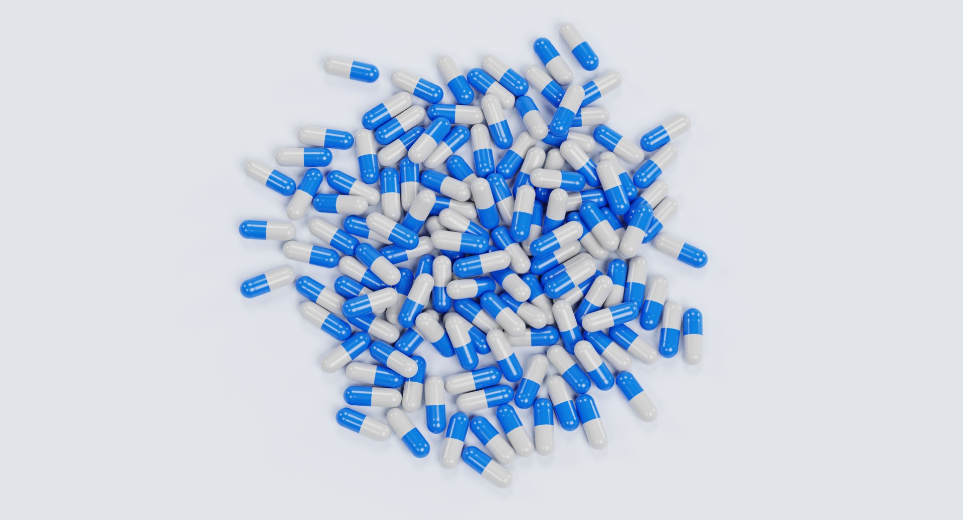 Pills Colored 3D Model - TurboSquid 2198761