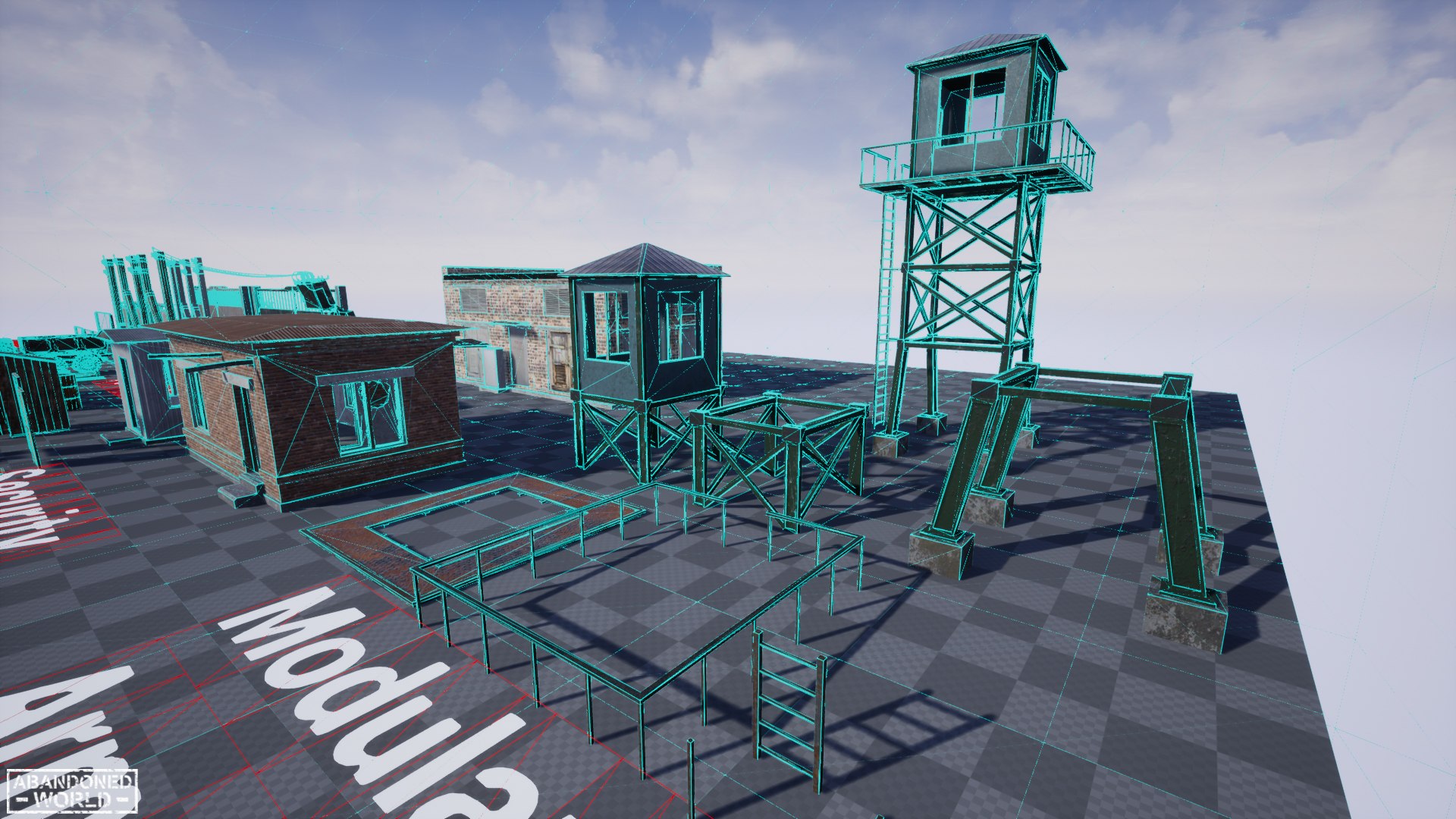 Street Props Pack For UE4 3D Model - TurboSquid 1859243