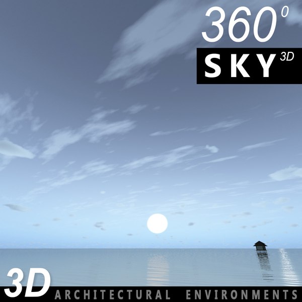 3D модель Sky 3D Day 076 - TurboSquid 808126
