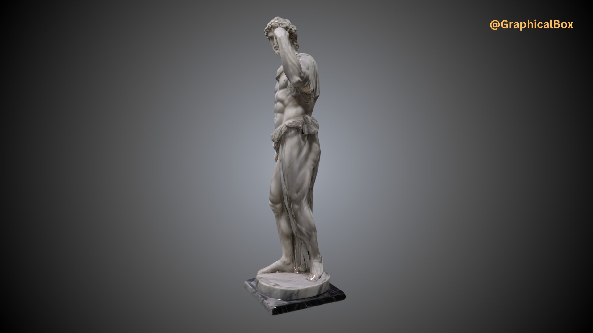 3D Greek Man 3D Statue Sculpture Greek God Sculpture - TurboSquid 2380304