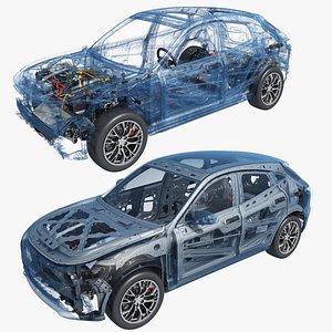 3D Car Frame Models - Browse & Download Formats - TurboSquid