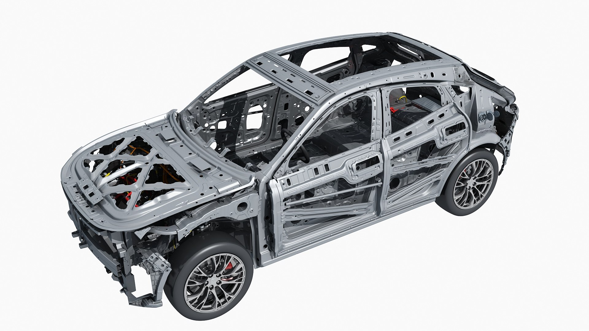 3D Electric SUV X-ray - TurboSquid 1971376