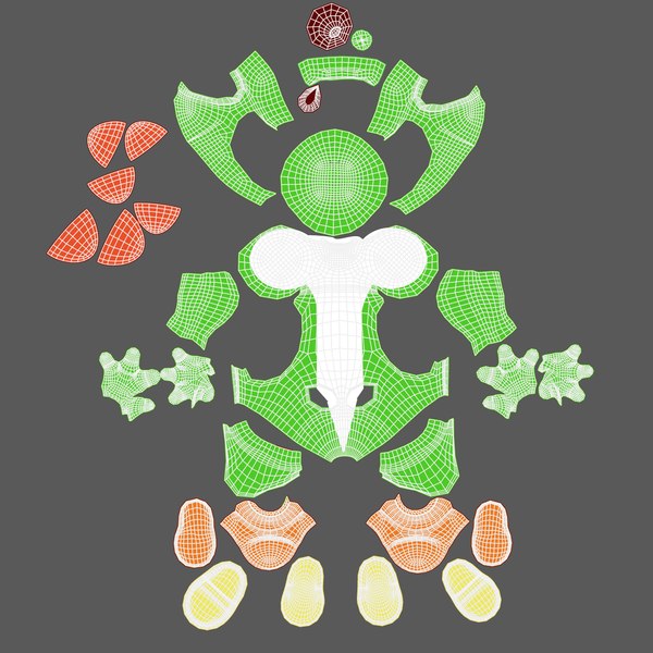 3D model classic yoshi wings super mario - TurboSquid 1706430