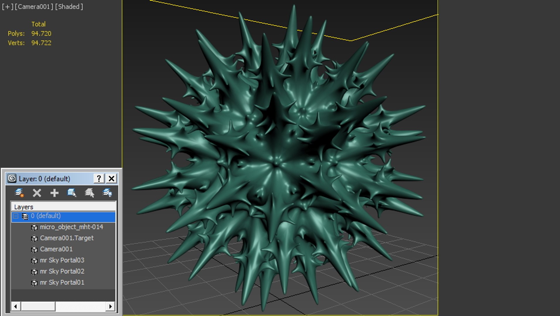 3d model micro object mht