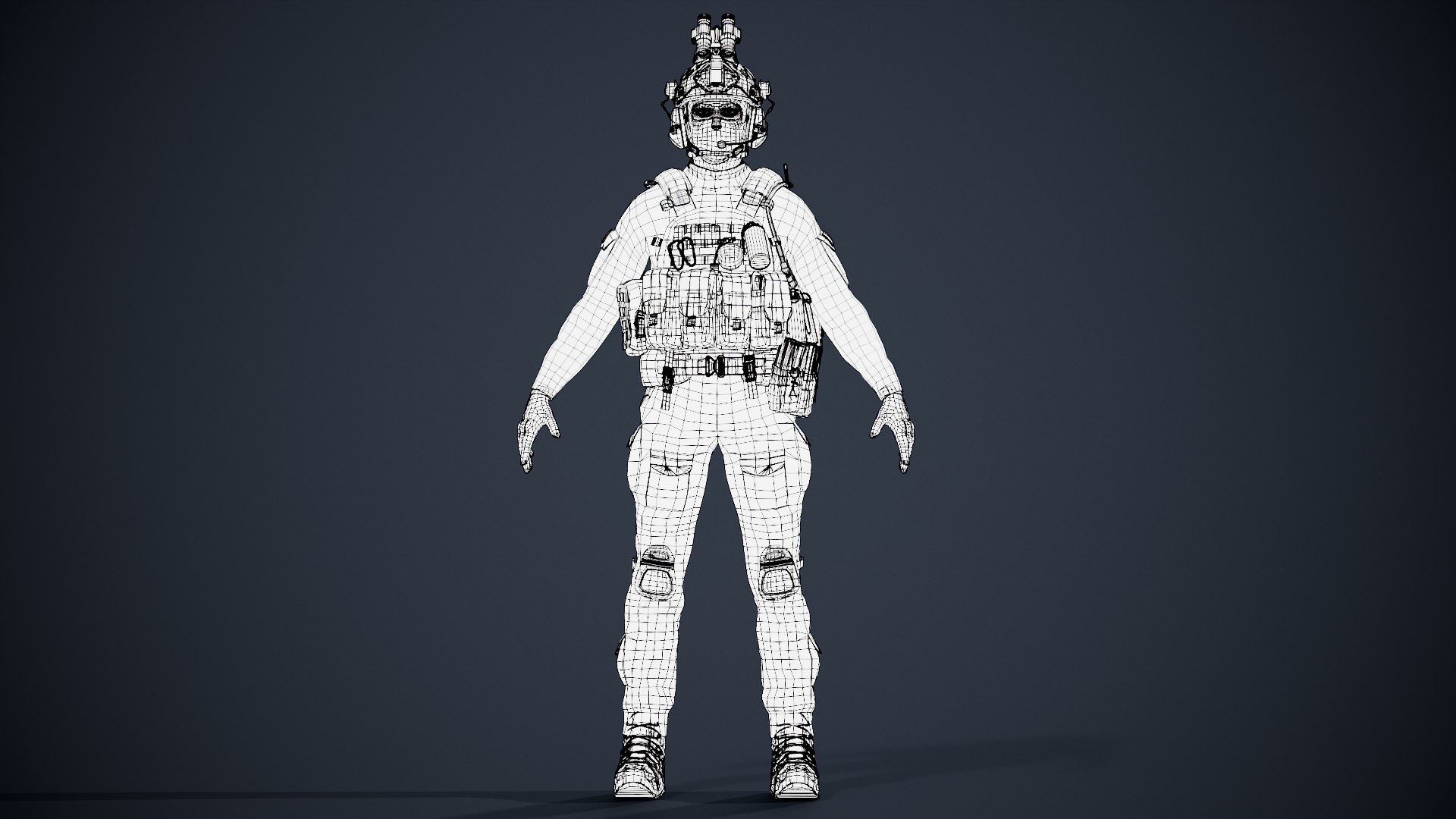 3D US Army Military Bundle Realtime Model - TurboSquid 2397176