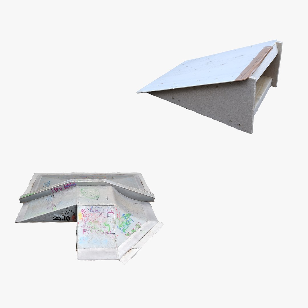 3D Skate Ramp Collection 01 model - TurboSquid 1995647