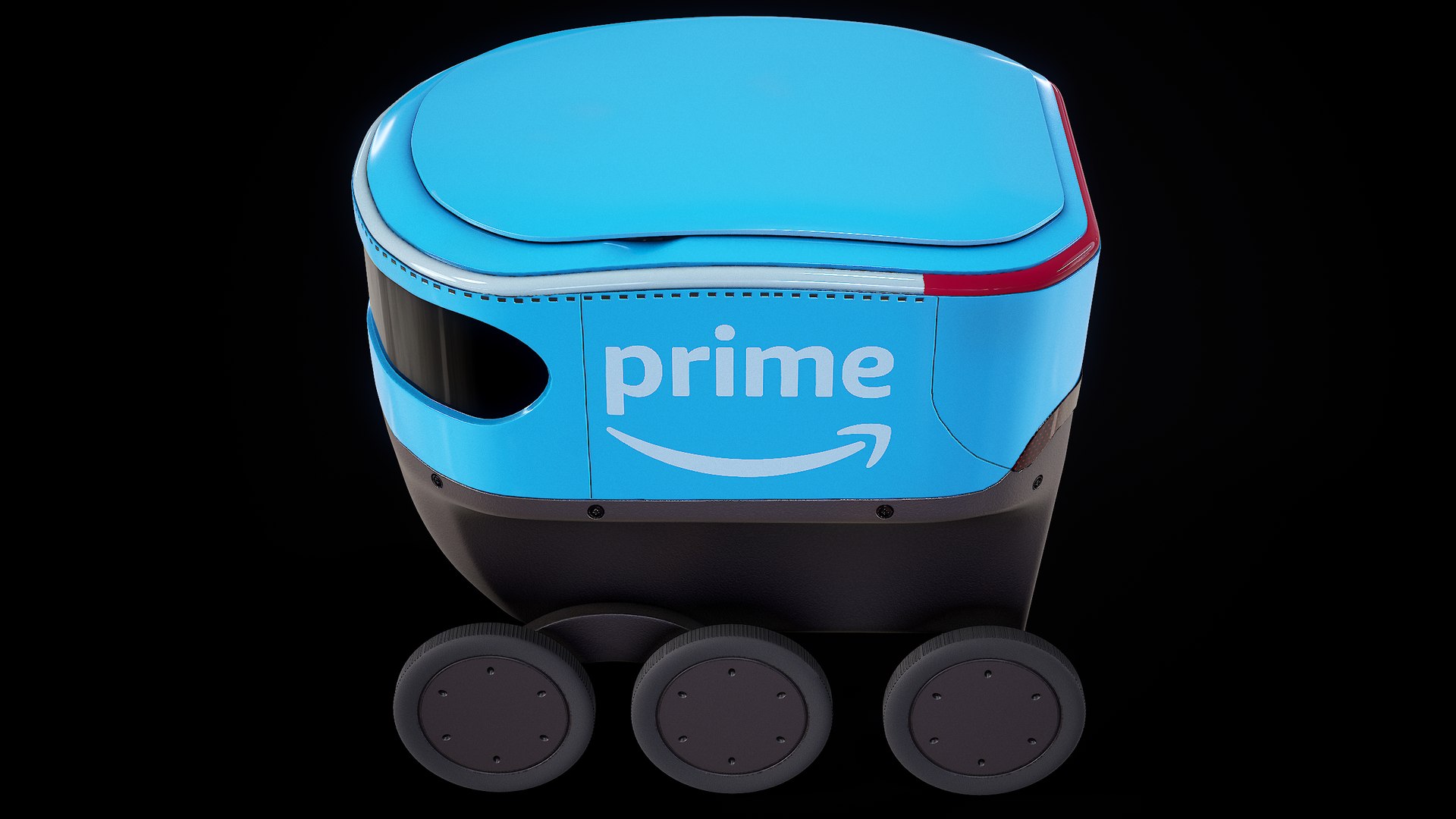 3D Delivery Robot Amazon Prime Scout model - TurboSquid 1745886