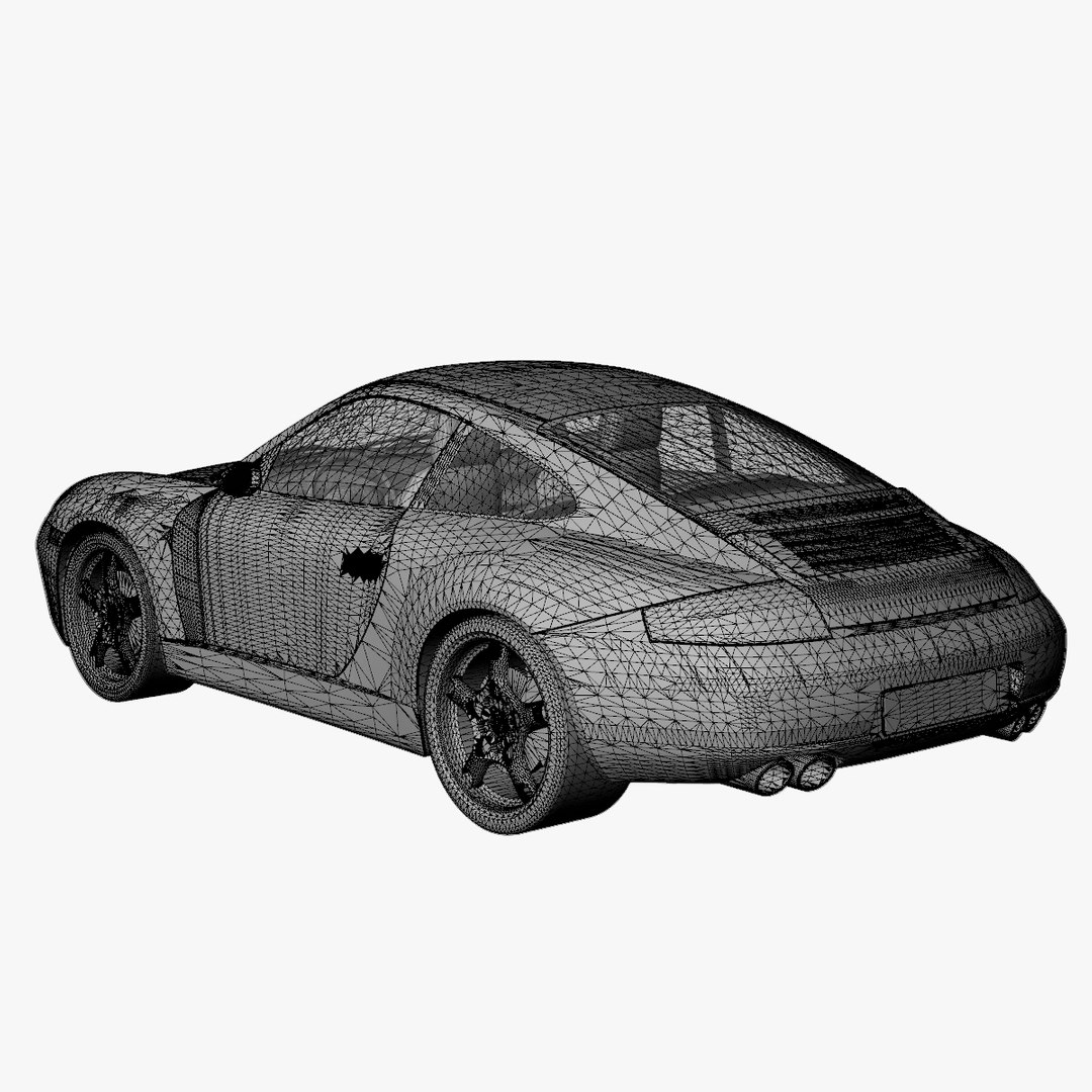 3d Porsche 997 2005 Model