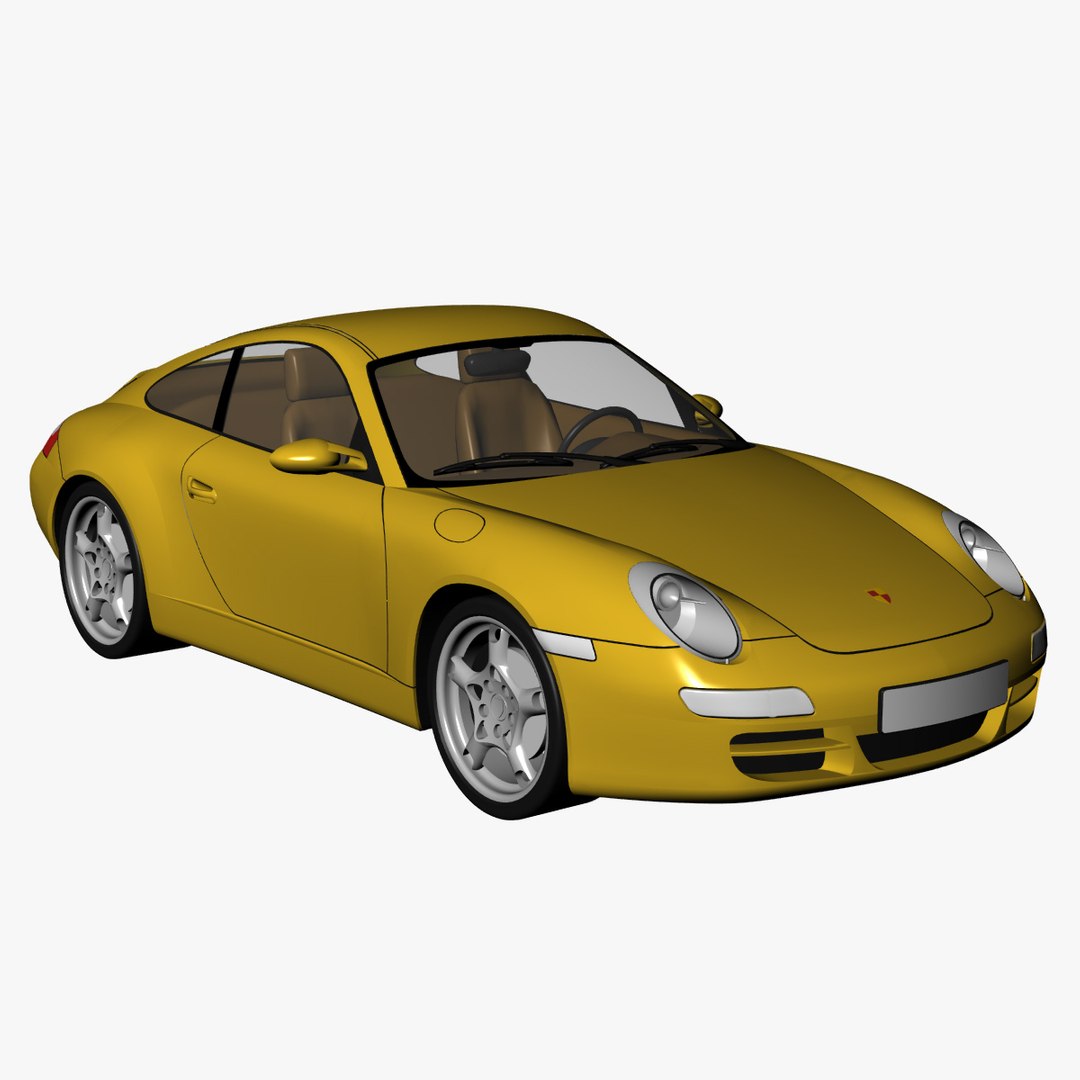 3d Porsche 997 2005 Model