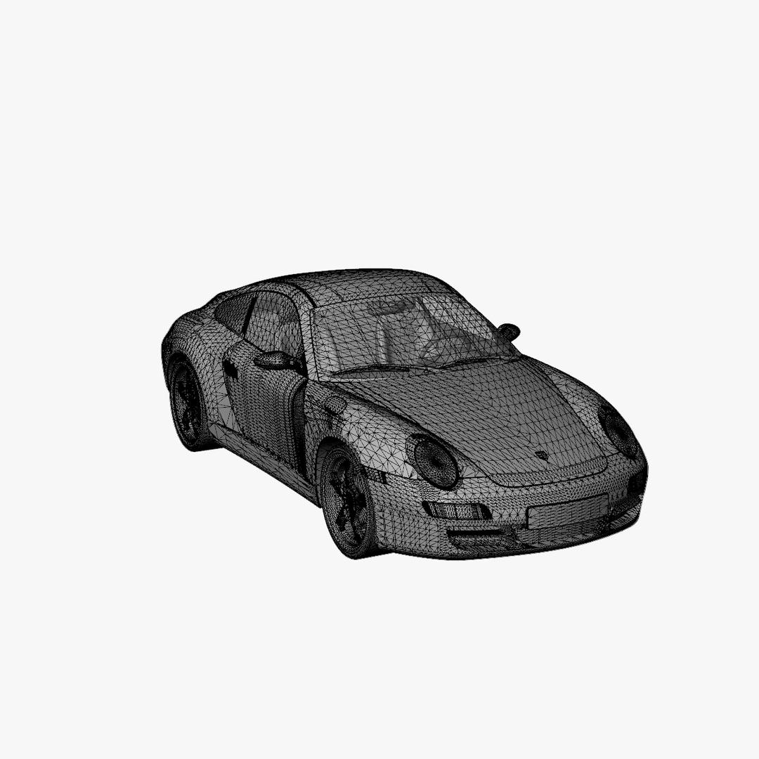 3d Porsche 997 2005 Model