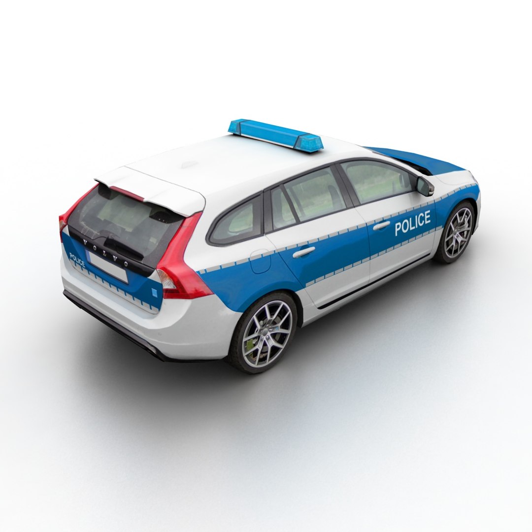 V60 2015 Police 3d 3ds