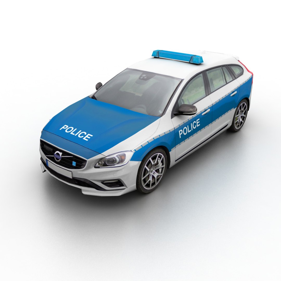 V60 2015 Police 3d 3ds