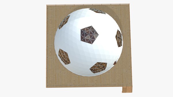 Geodesic Dome On Platform 3D - TurboSquid 1898614