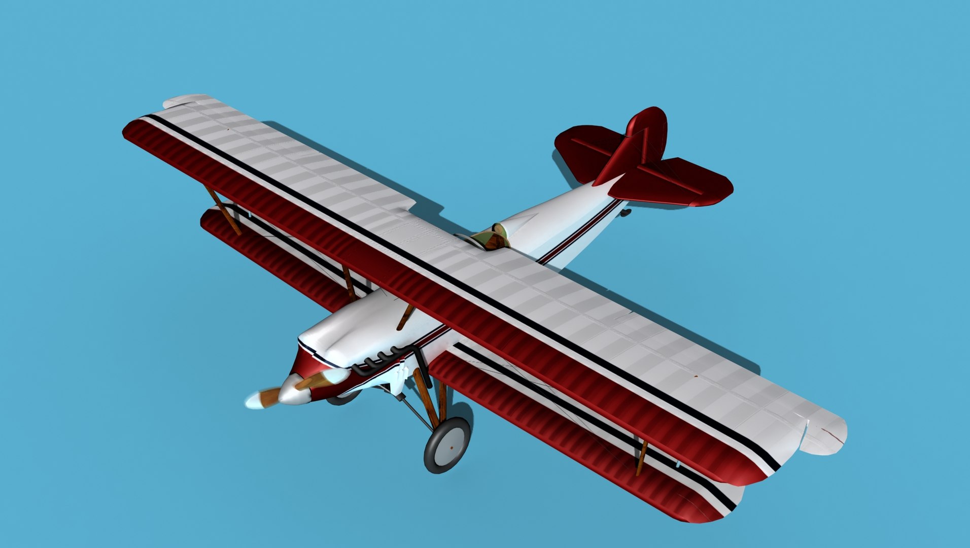 3D Travelair 2000 V07 Model - TurboSquid 1924840