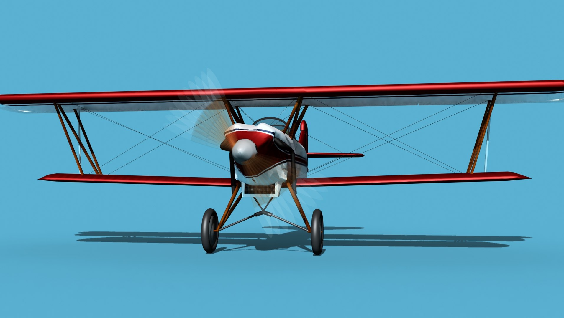 3D Travelair 2000 V07 Model - TurboSquid 1924840
