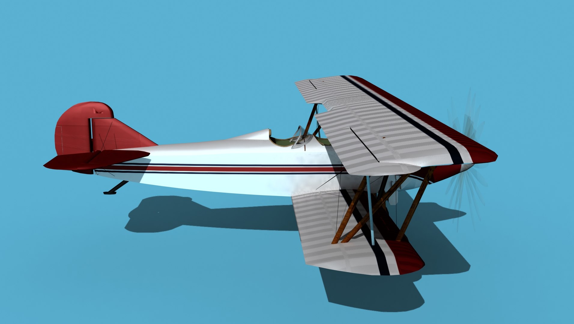 3D Travelair 2000 V07 Model - TurboSquid 1924840