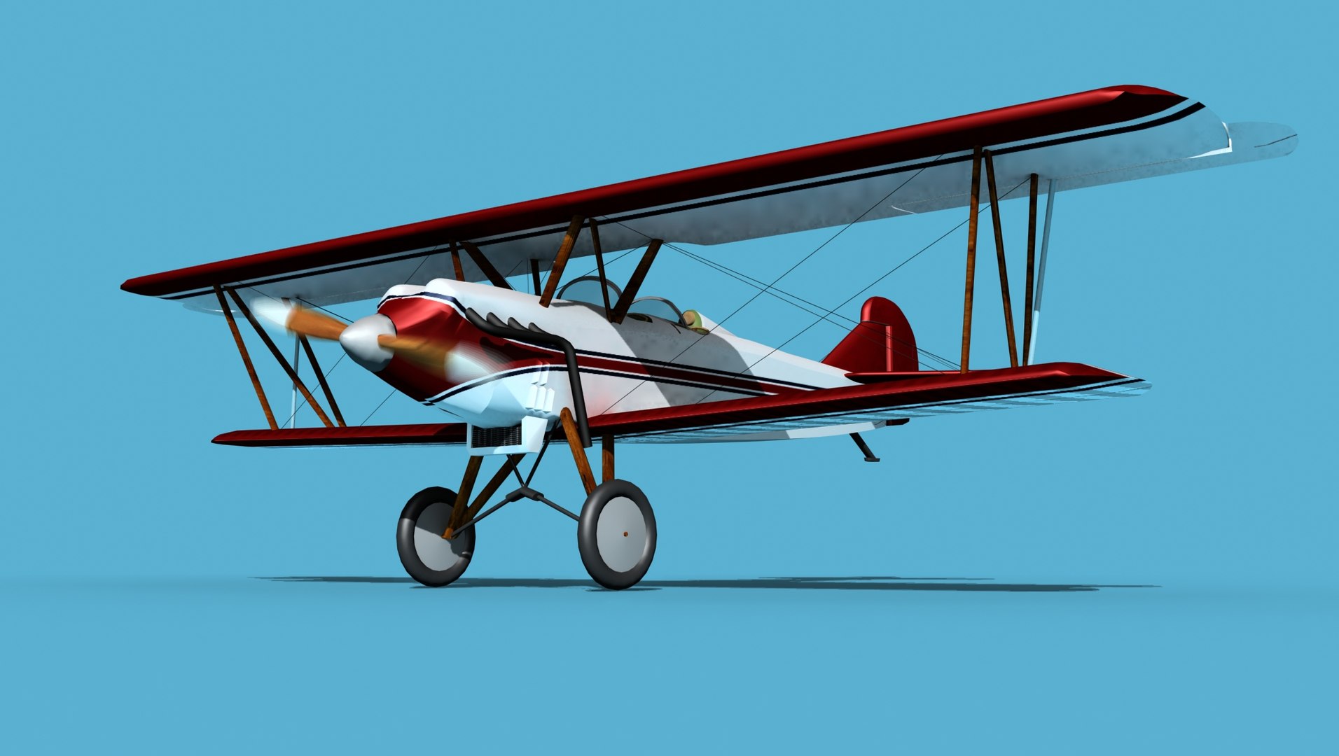 3D Travelair 2000 V07 Model - TurboSquid 1924840