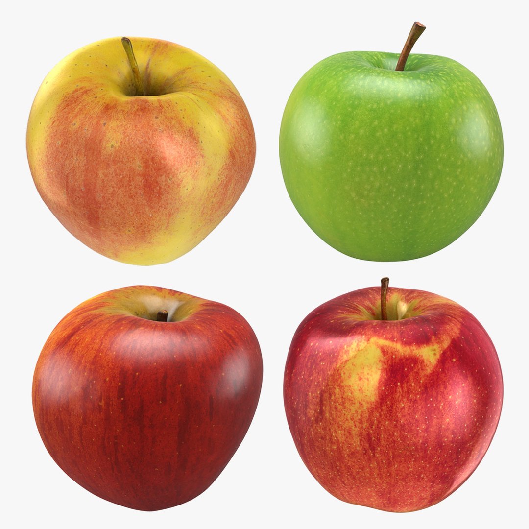 Whole Apple Collection 3D model - TurboSquid 2170549