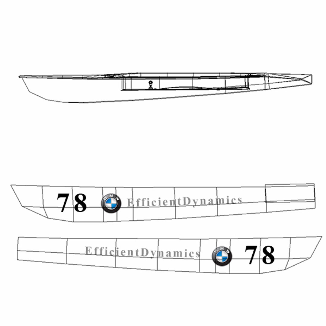 Windsurf - 49er Boat 3d Model