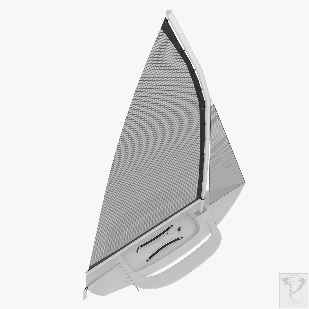 Windsurf - 49er Boat 3d Model