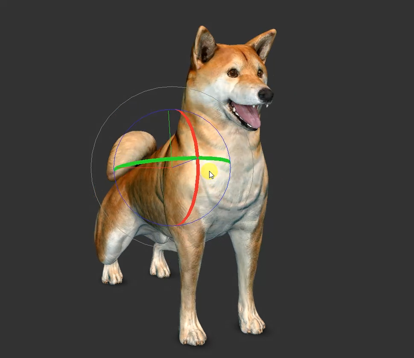3D model dog shiba inu - TurboSquid 1448015