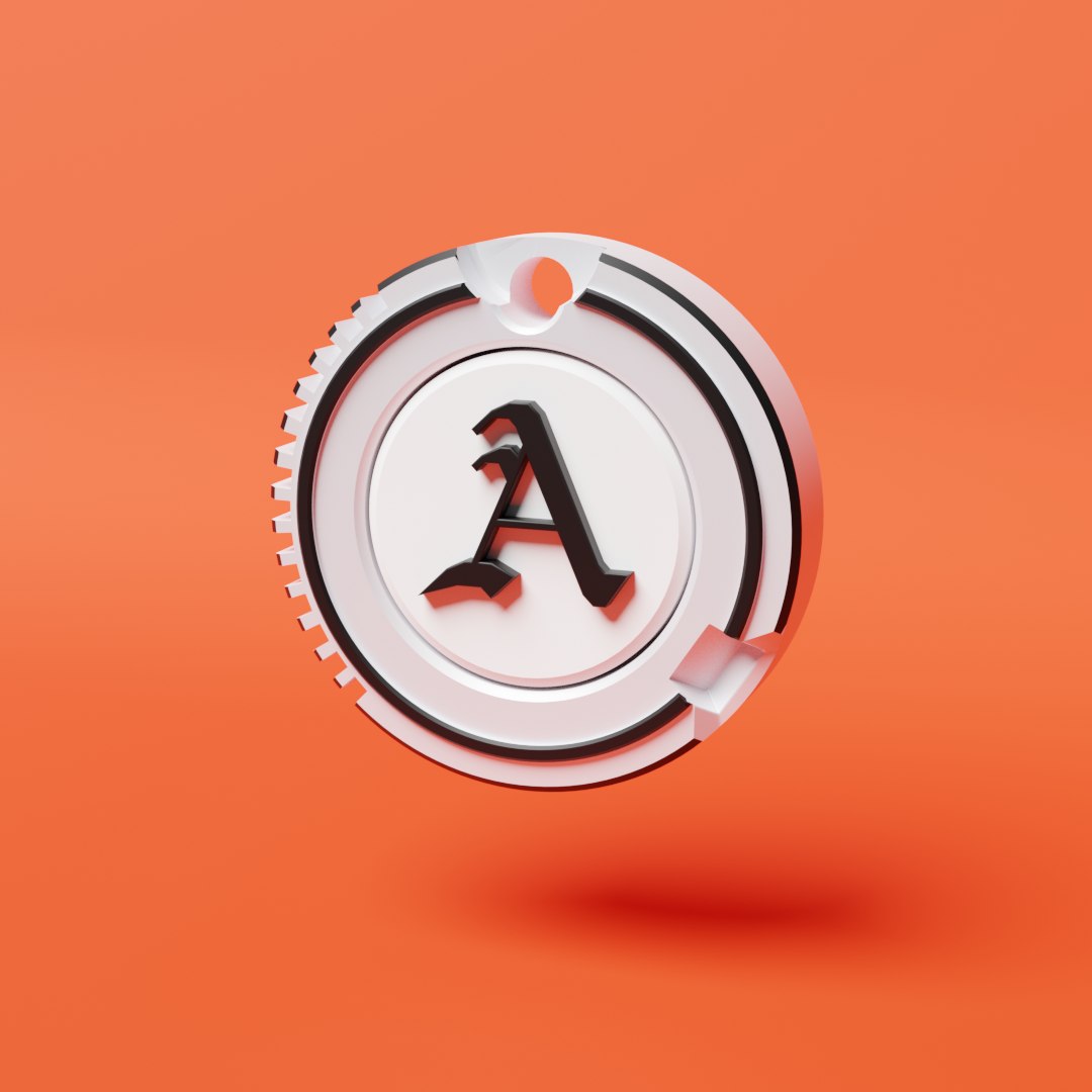 3D Printable A WORD KEYCHAIN Model - TurboSquid 2182053
