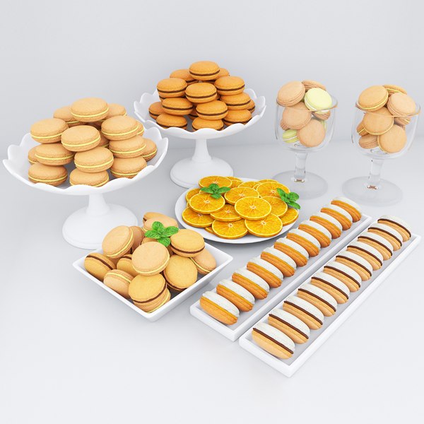 Macaroon 3D Models for Download | TurboSquid