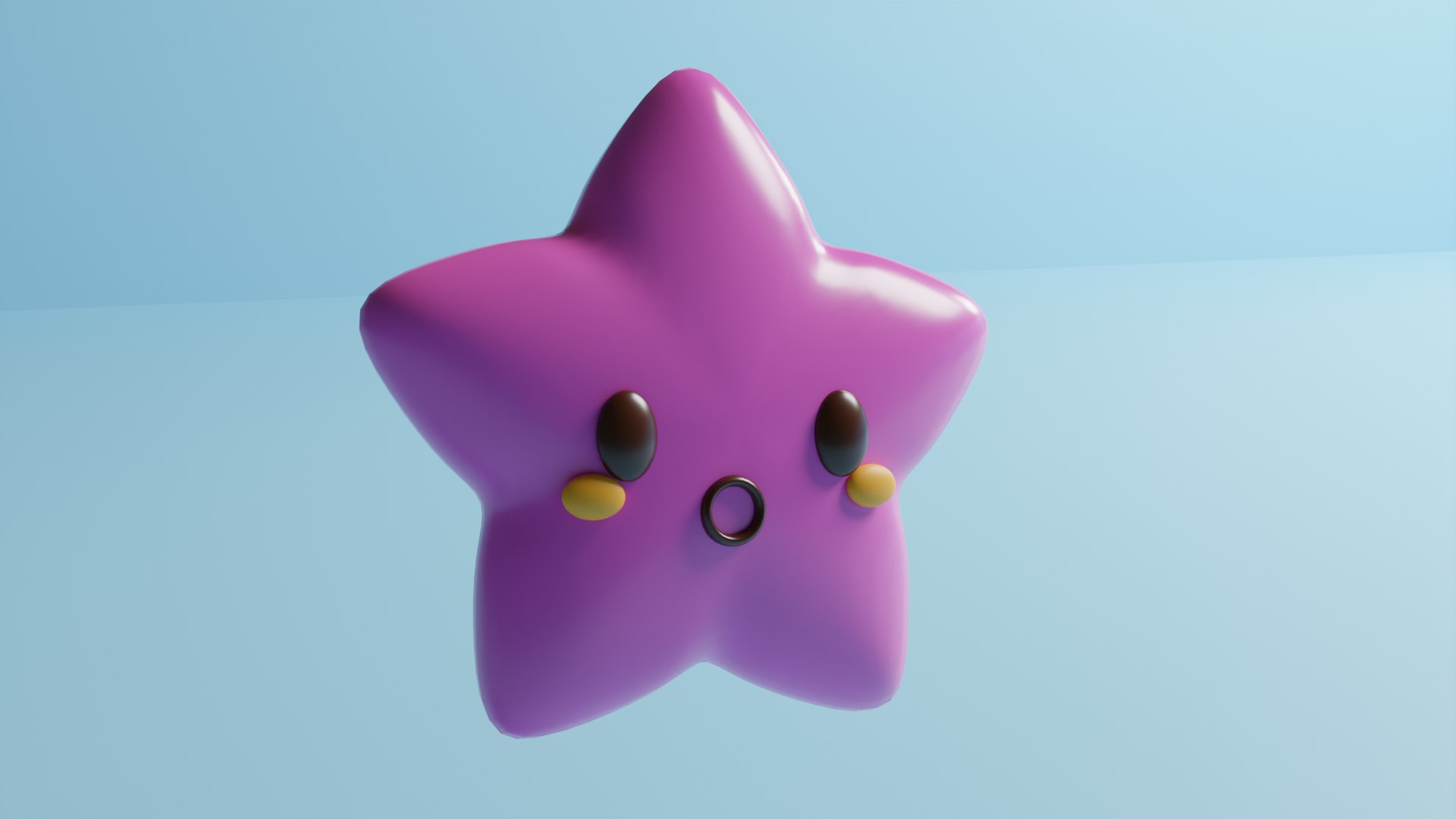 3D star cute - TurboSquid 2101452