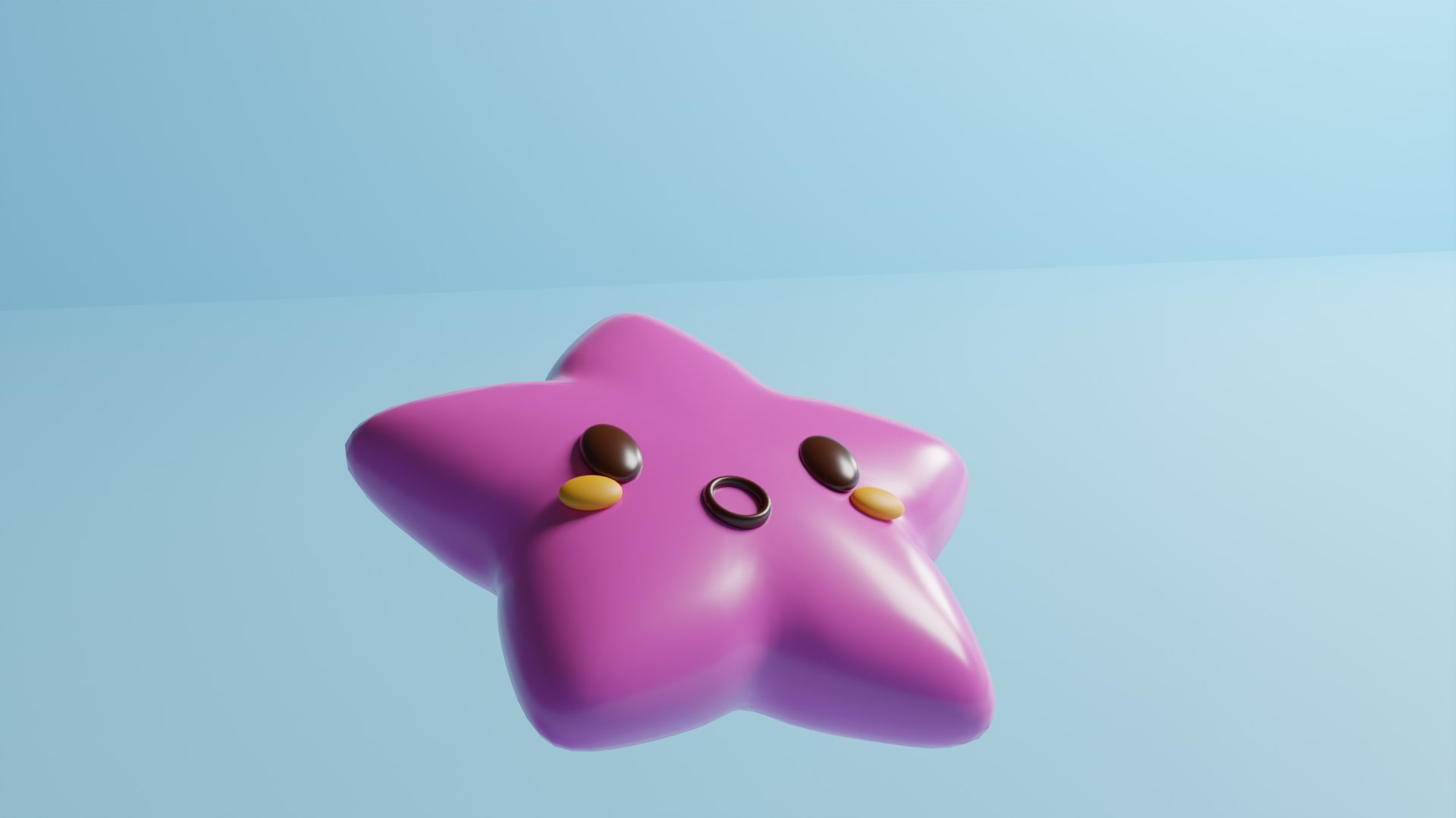 3D star cute - TurboSquid 2101452