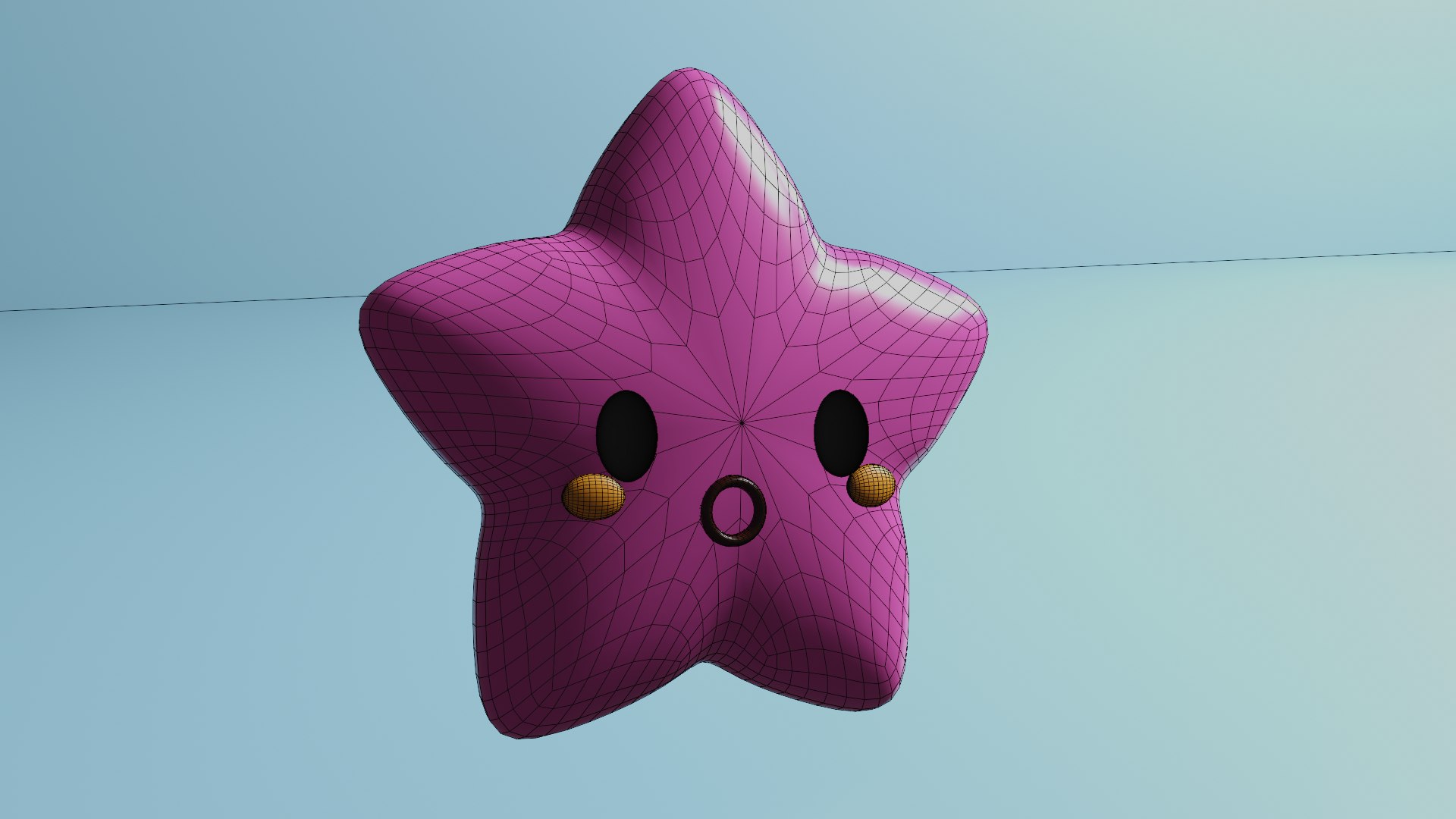 3D star cute - TurboSquid 2101452