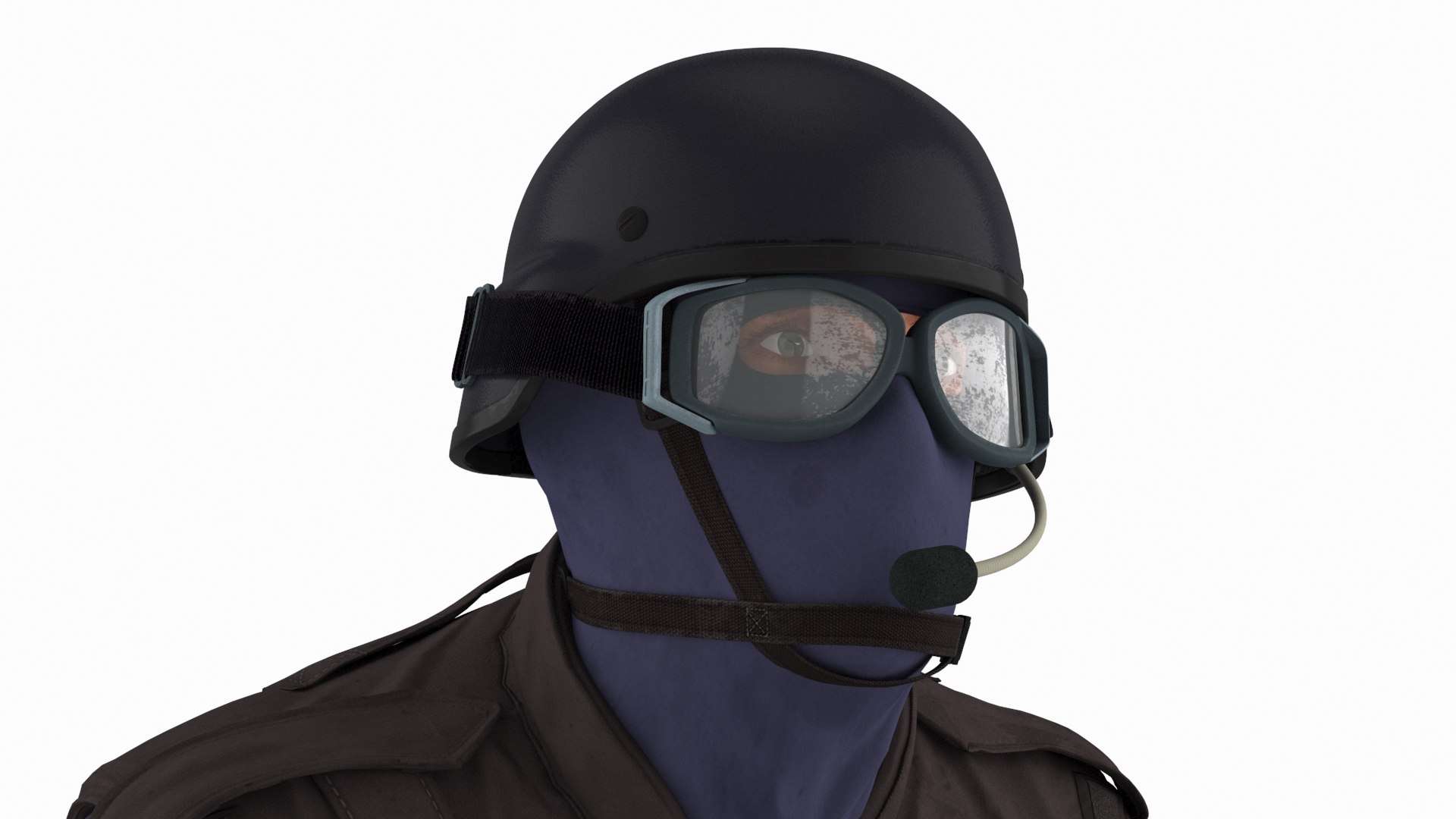 3D Police K9 Patrol With Taser Baton - TurboSquid 2342478