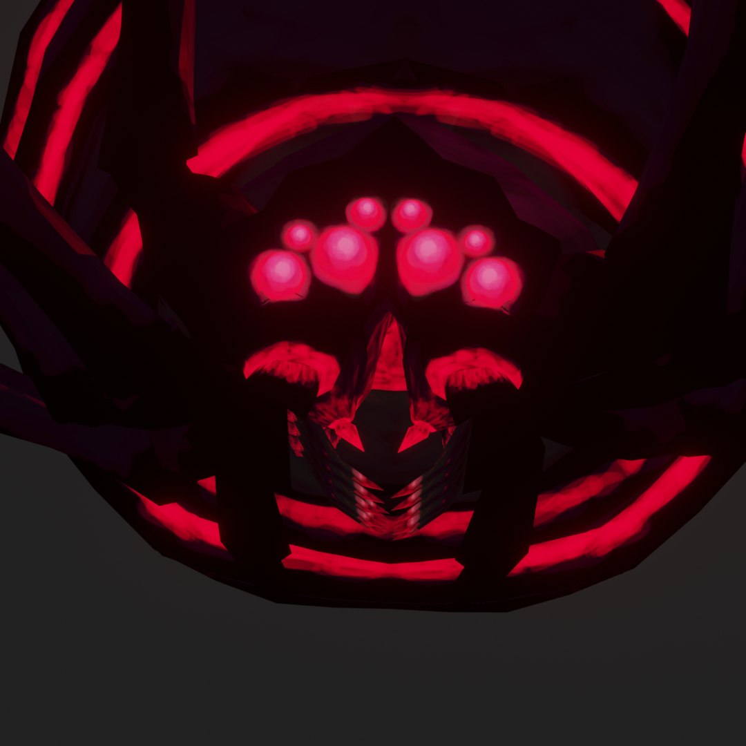 The Devour Spider - Rigged And Animated Low-poly 3D Model - TurboSquid ...