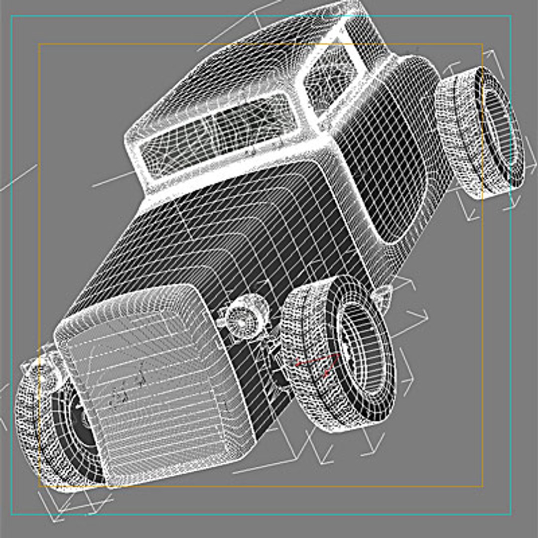 3ds max vehicle car antique